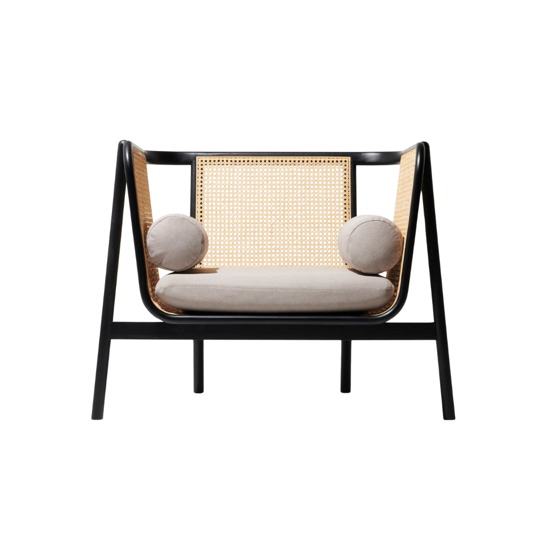 Hem Cane Lounge Chair - Kreitoe Furniture